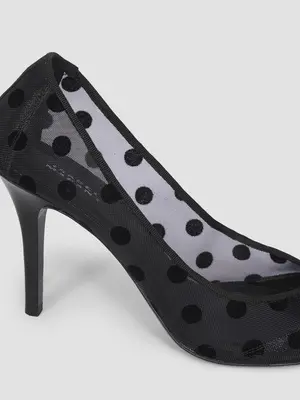 Isabel Marant Étoile Pristy 90mm Polka-dotted Mesh Pumps