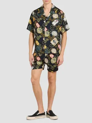 Rhude Vin Bandana-print Camp Shirt