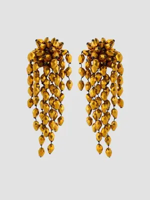 Isabel Marant Étoile Beaded Clip-on Earrings