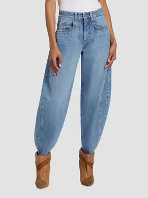 Isabel Marant Étoile Oriane Barrel Mid-rise Jeans