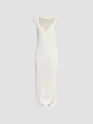 Isabel Marant Étoile Delvine Cotton Lace Slipdress