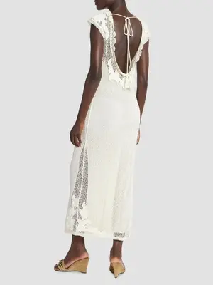 Isabel Marant Étoile Delvine Cotton Lace Slipdress