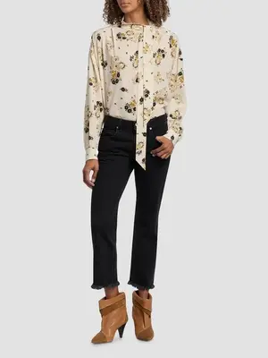 Isabel Marant Étoile Ombela Slim Ankle Jeans