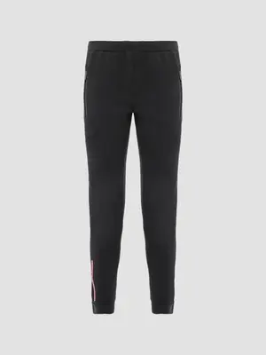 Prada Techno Piqué Pants - Black