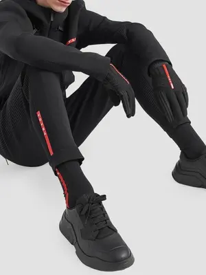 Prada Techno Piqué Pants