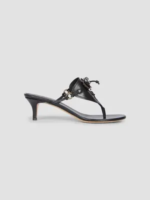 Isabel Marant Étoile Ekyne 50mm Leather Kitten-heel Mules