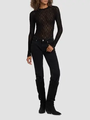 Isabel Marant Étoile Brany Open-knit Sweater