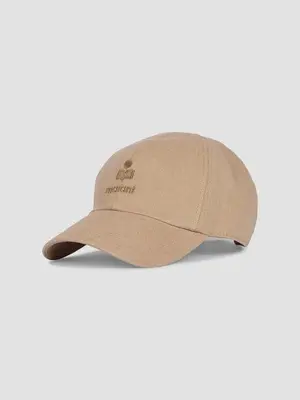 Isabel Marant Étoile Tomas Logo Cotton Baseball Cap