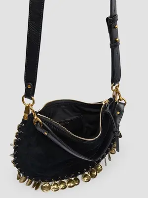 Isabel Marant Étoile Oskan Soft Suede Zip Shoulder Bag