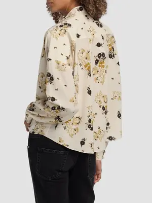 Isabel Marant Étoile Fedry Floral Silk Shirt
