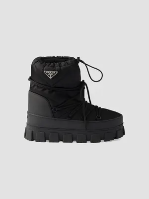 Prada Re-nylon Gabardine Après Ski Booties