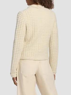 Isabel Marant Étoile Hortense Quilted Wool-alpaca Cardigan