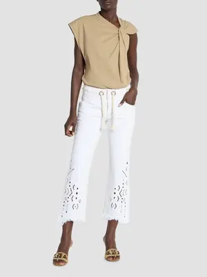 Isabel Marant Étoile Nayda Cotton Twist Top