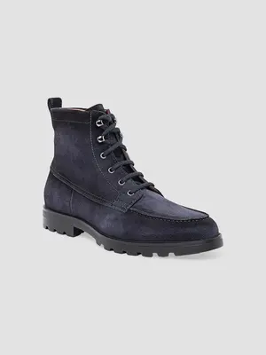 Santoni Flair Suede Boots