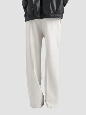 Prada Cotton Fleece Pants - Grey