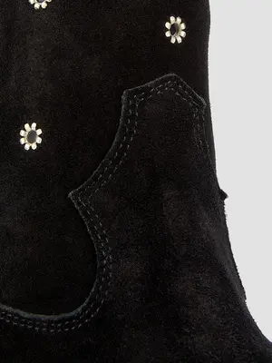 Isabel Marant Étoile Duerto 40mm Grommet Suede Cowboy Boots