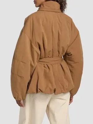 Isabel Marant Étoile Volinda Cotton-linen Belted Coat