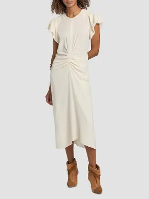 Isabel Marant Étoile Terena Cinched Midi-dress