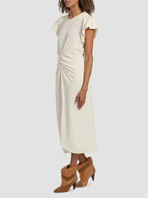 Isabel Marant Étoile Terena Cinched Midi-dress