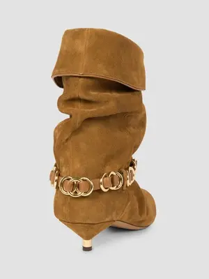 Isabel Marant Étoile Edrik Rings 45mm Suede Ankle Boots