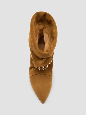 Isabel Marant Étoile Edrik Rings 45mm Suede Ankle Boots