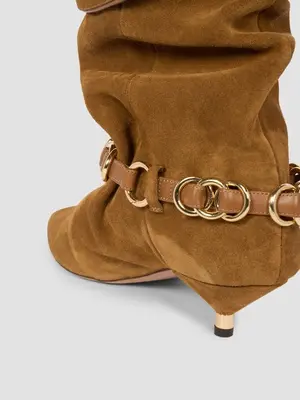 Isabel Marant Étoile Edrik Rings 45mm Suede Ankle Boots