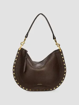 Isabel Marant Étoile Oskan Soft Zip Leather Shoulder Bag