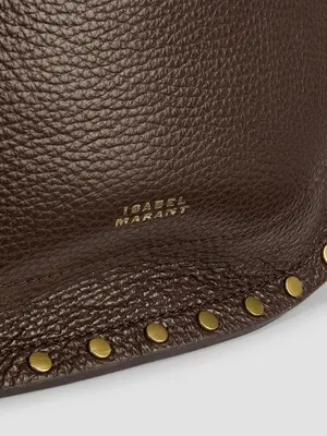 Isabel Marant Étoile Oskan Soft Zip Leather Shoulder Bag