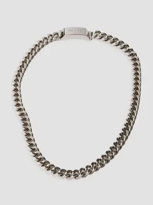 Prada Sterling Chain Necklace - Silver