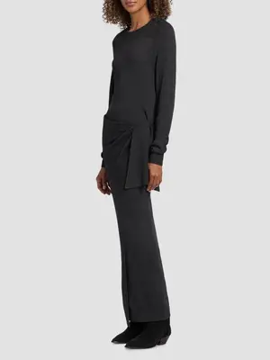 Isabel Marant Étoile Jozira Draped Sweaterdress