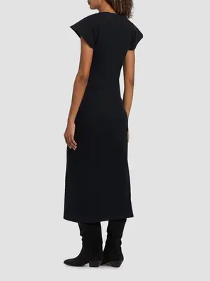 Isabel Marant Étoile Nadra Draped Cotton Maxi Dress