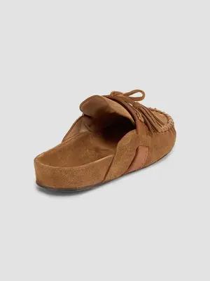 Isabel Marant Étoile Malvin Suede Mules - Cognac