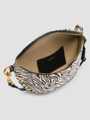 Isabel Marant Étoile Skano -print Calf-hair Belt Bag