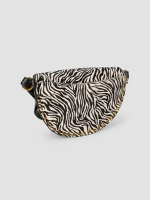 Isabel Marant Étoile Skano -print Calf-hair Belt Bag