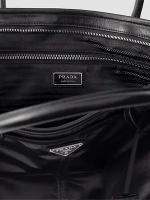 Prada Bonnie Leather Tote Bag