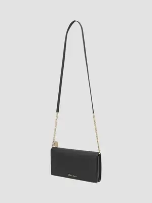 Santoni Wallet-on-chain Leather Crossbody Bag