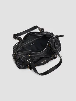 Isabel Marant Étoile Tilpa Mini Leather Bowling Bag