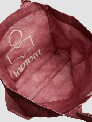 Isabel Marant Étoile Yenky Small Cotton Canvas Tote Bag
