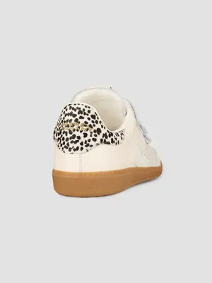 Isabel Marant Étoile Beth Leather & Calf Hair Low-top Sneakers