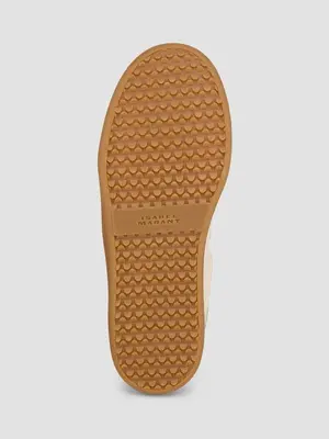Isabel Marant Étoile Beth Leather & Calf Hair Low-top Sneakers