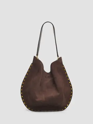 Isabel Marant Étoile Oskan Hobo Soft Suede Shoulder Bag