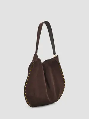 Isabel Marant Étoile Oskan Hobo Soft Suede Shoulder Bag