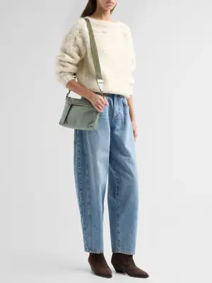 Isabel Marant Étoile Nessah Leather Shoulder Bag