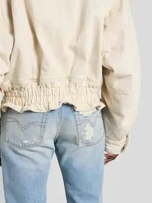 Isabel Marant Étoile Valineo Sherpa-lined Denim Jacket