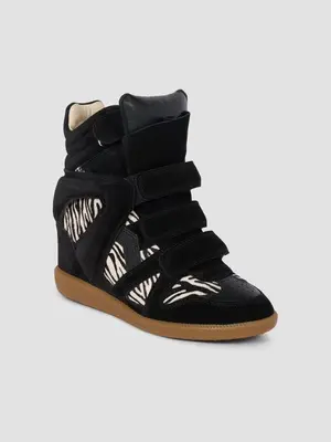 Isabel Marant Étoile Bekett Ring 50mm Suede High-top Sneakers