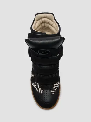 Isabel Marant Étoile Bekett Ring 50mm Suede High-top Sneakers