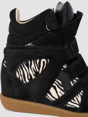 Isabel Marant Étoile Bekett Ring 50mm Suede High-top Sneakers