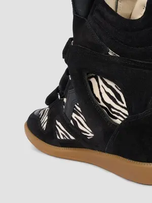 Isabel Marant Étoile Bekett Ring 50mm Suede High-top Sneakers