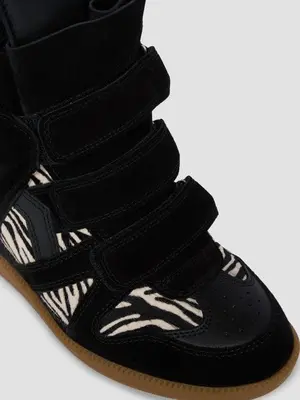 Isabel Marant Étoile Bekett Ring 50mm Suede High-top Sneakers