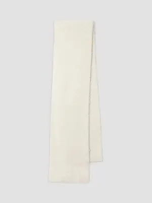 Isabel Marant Étoile Peliz Alpaca-blend Scarf Ecru
